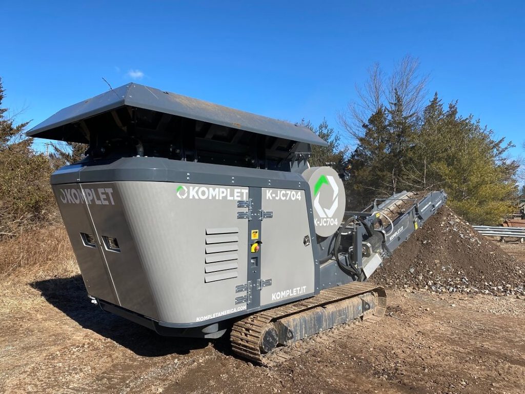 Small Jaw Crusher for Concrete and Asphalt Debris Processing