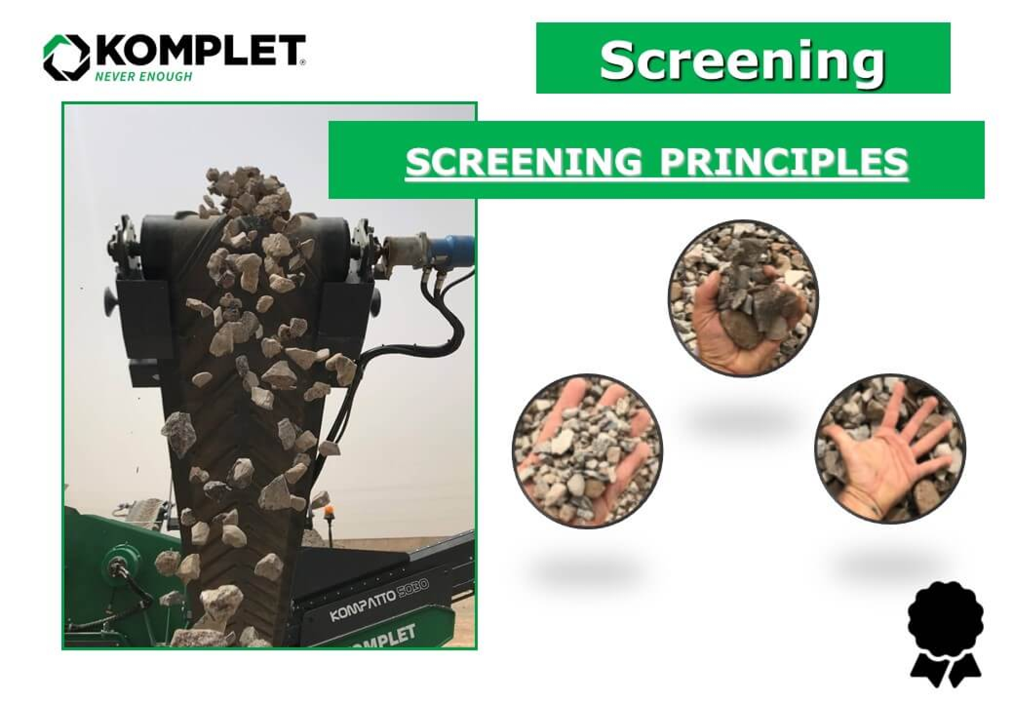 How Does a Rock Screener Work? Training Guide